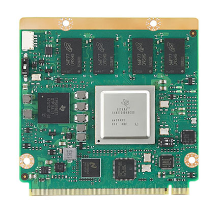 ROM-7510 - 基于ARM Cortex-A15 TI AM5728高性能SoC和DSP多核异构Q7模块 - 研华